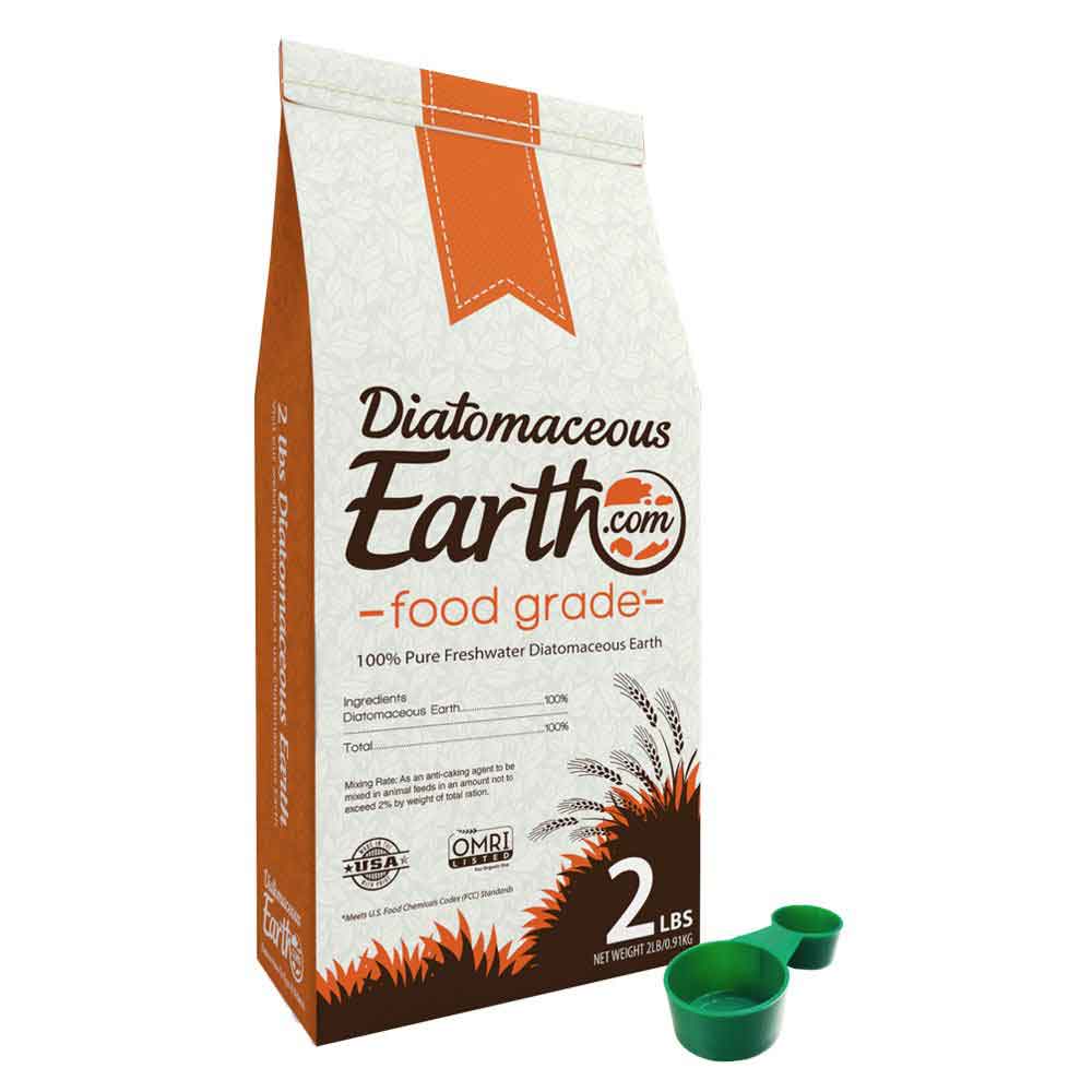 Food Grade Diatomaceous Earth - 2 lbs bag - Illumivites