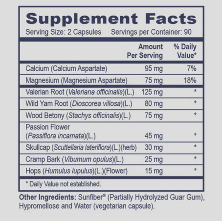 Pro Muscle Calm - 180 veggie caps - Illumivites