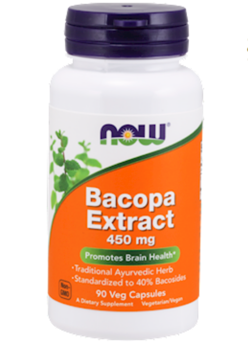Bacopa Extract 450 mg 90 vegcaps - Illumivites
